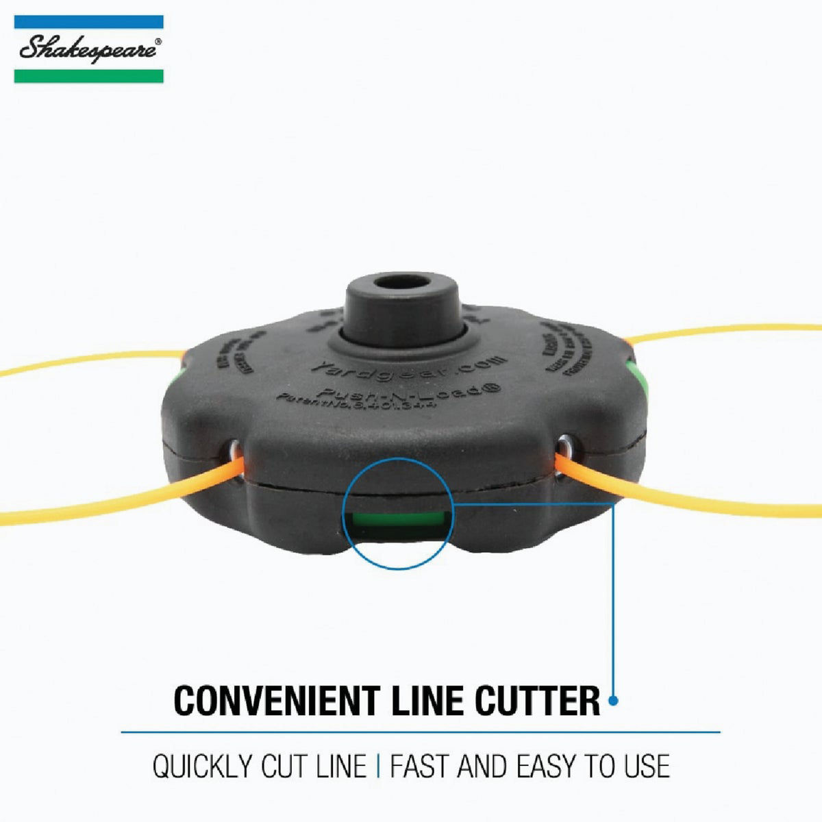 Shakespeare Push-N-Load 4-Line Replacement Trimmer Head | Do it Best