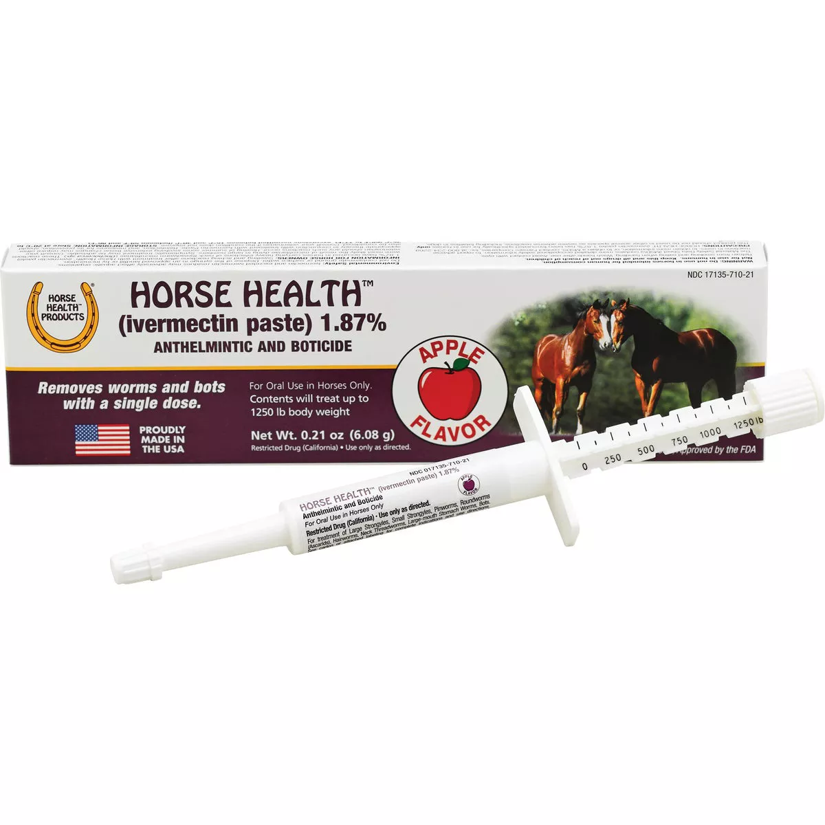 Horse Health Syringe Style Equine Ivermectin Paste Dewormer | Do it Best