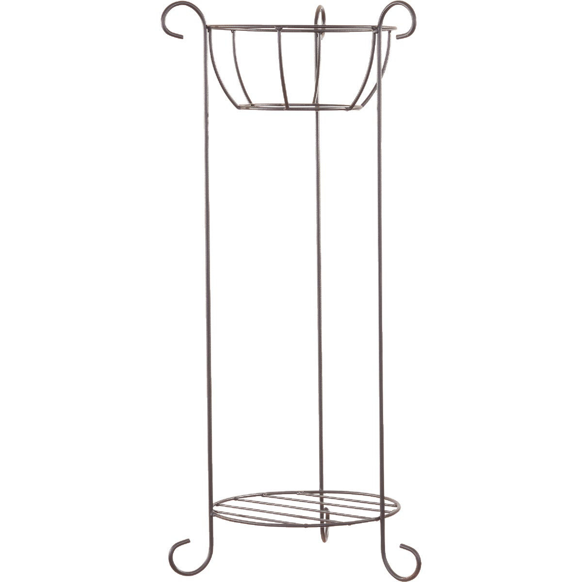 American Gardenworks 36 In. H. Black Powder Coated Steel Plant Stand ...