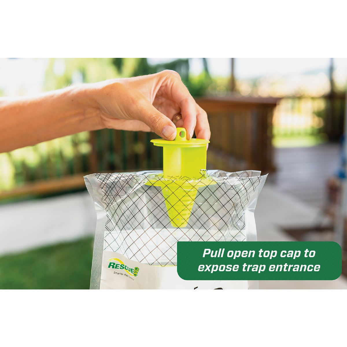 Rescue Big Bag Disposable Outdoor Fly Trap | Do it Best