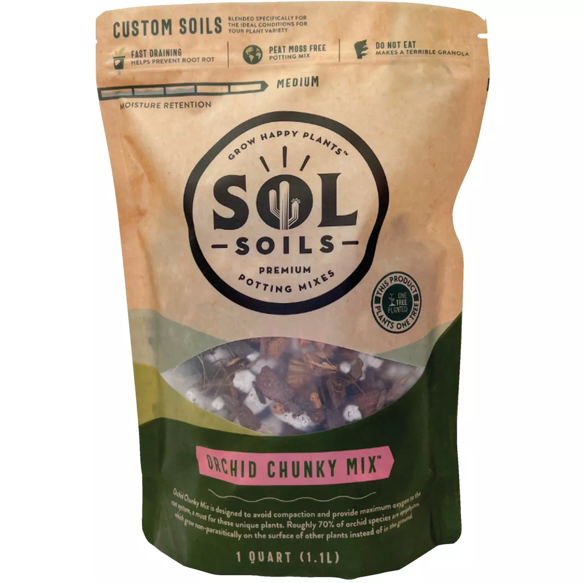 Sol Soils 1 Qt. Orchid Chunky Mix | Do it Best
