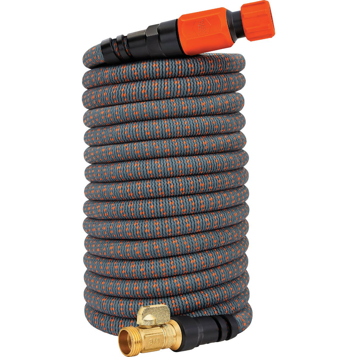 Hydrotech 5/8 In. x 75 Ft. Expandable Burst Proof Hose - Orange | Do it ...
