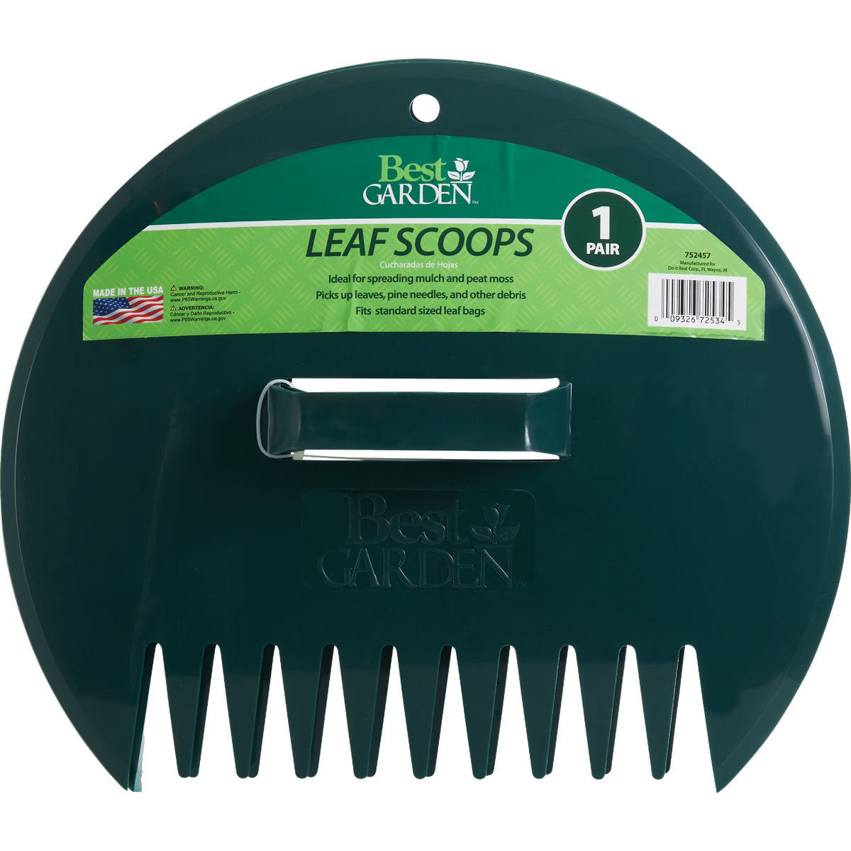 Best Garden Poly Leaf Scoops 2 Count Do It Best