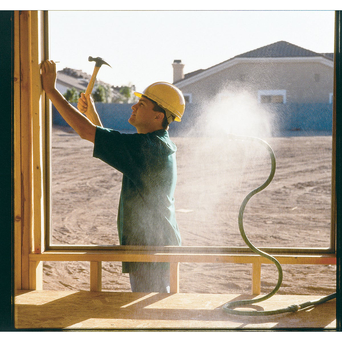 Orbit 30 In. PVC Portable Misting Stand | Do it Best