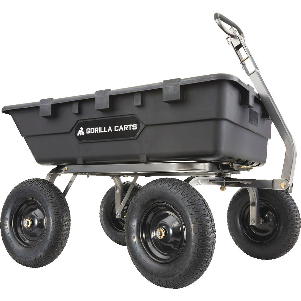 Gorilla Carts 12 Cu. Ft. Heavy Duty Poly Yard Dump Cart | Do it Best
