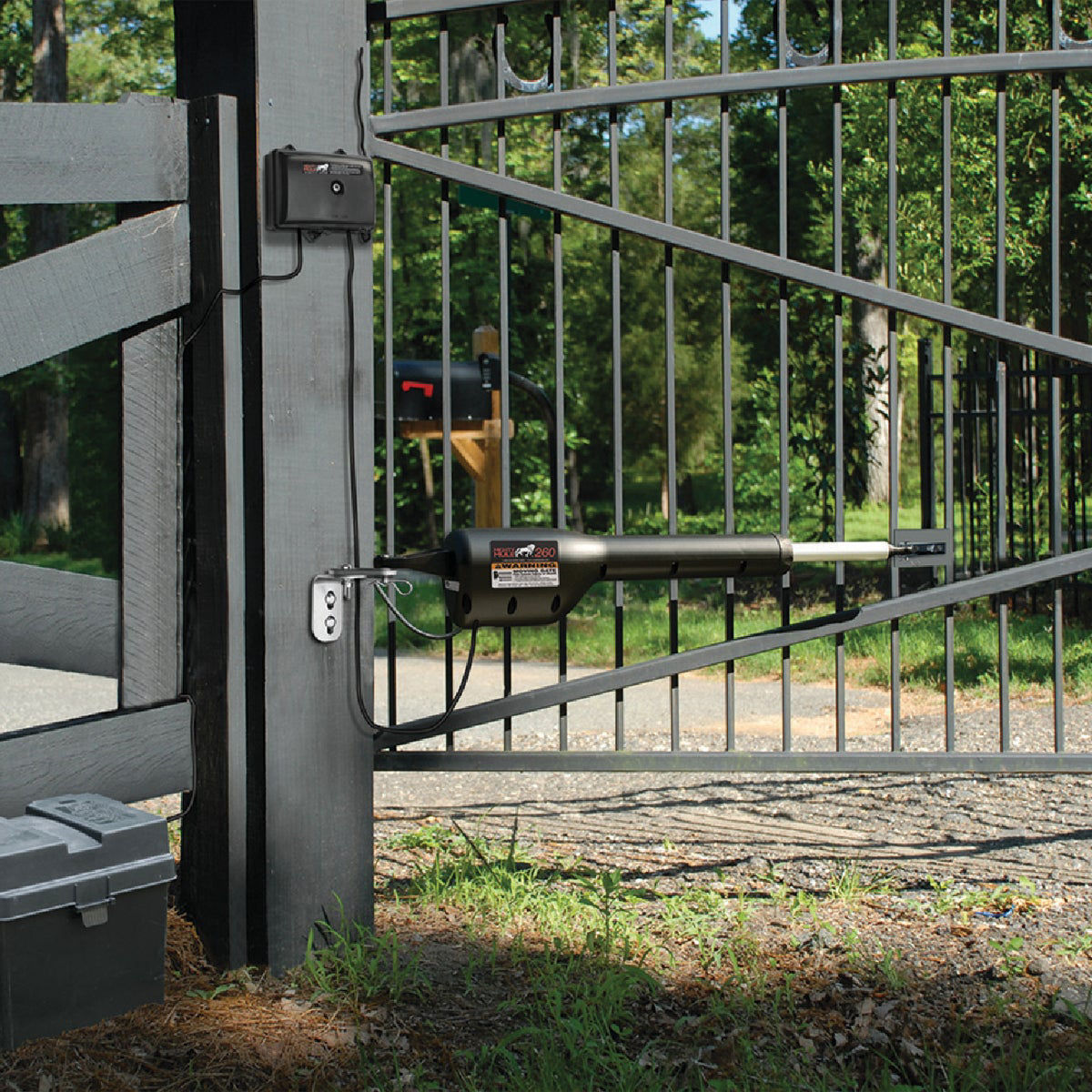 Mighty Mule MM271 12 Ft. 300 Lb. Single Gate Opener Kit | Do it Best