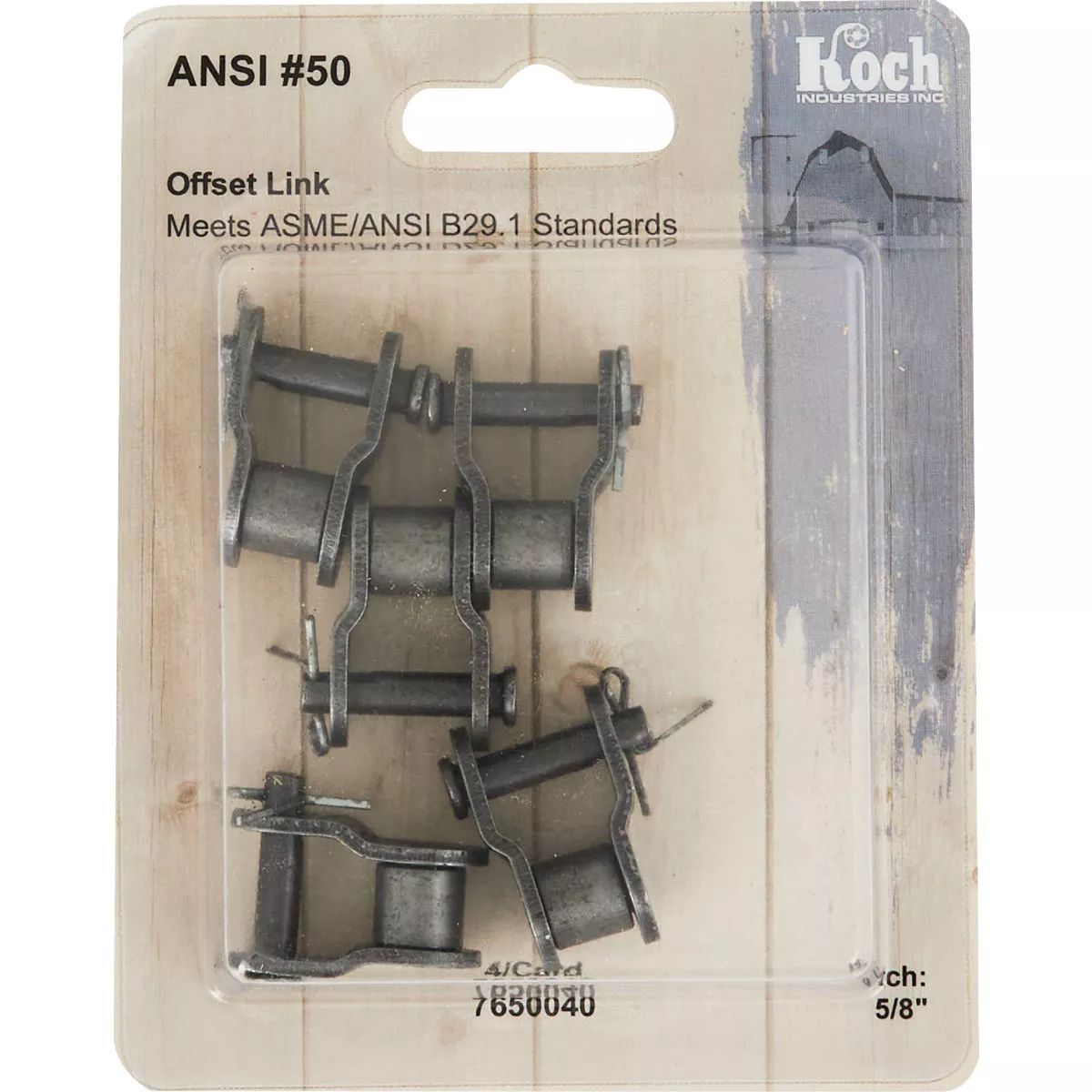 Koch #50 Offset Roller Chain Link (4-Pack) | True Value Hardware
