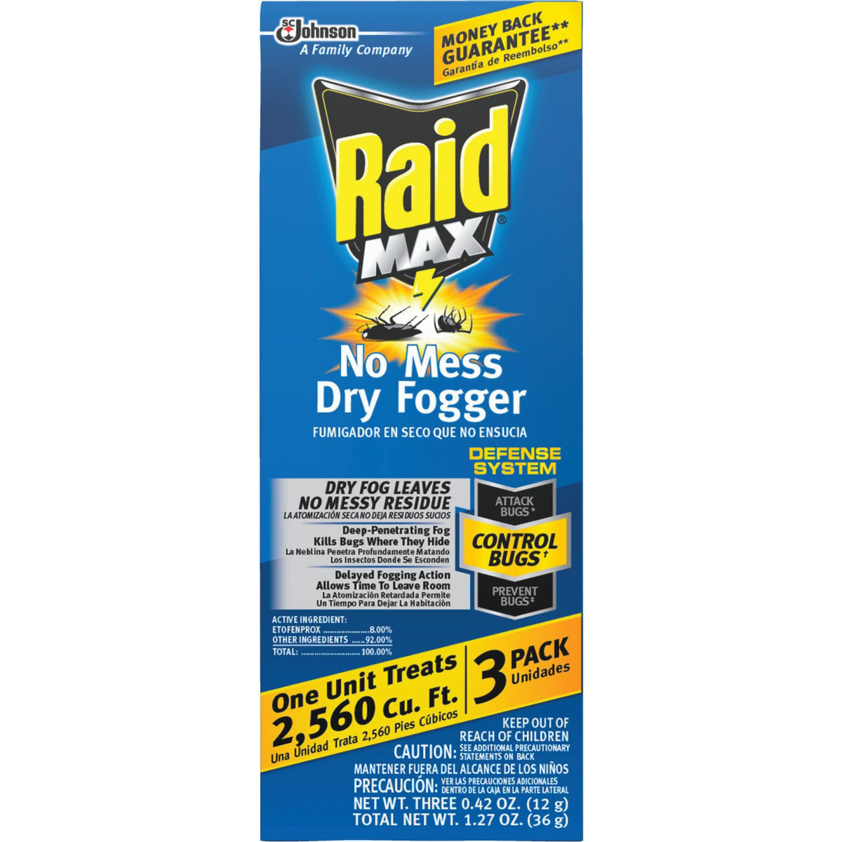 Raid 0.35 Oz. Fumigator Indoor Insect Fogger (3-Pack) | Do it Best