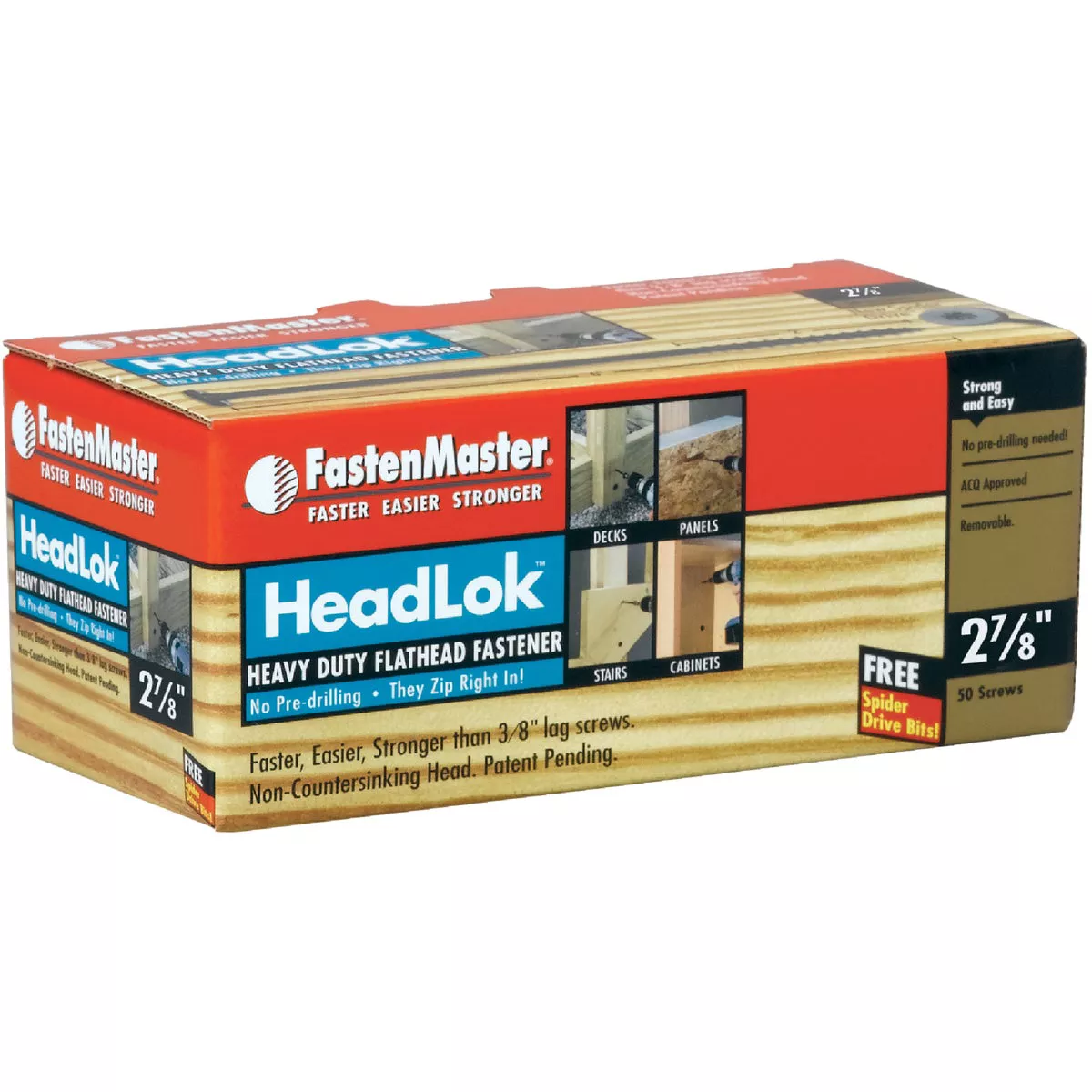 FastenMaster HeadLok 2-7/8 In. Structural Wood Screw (50 Ct.) | Do it Best