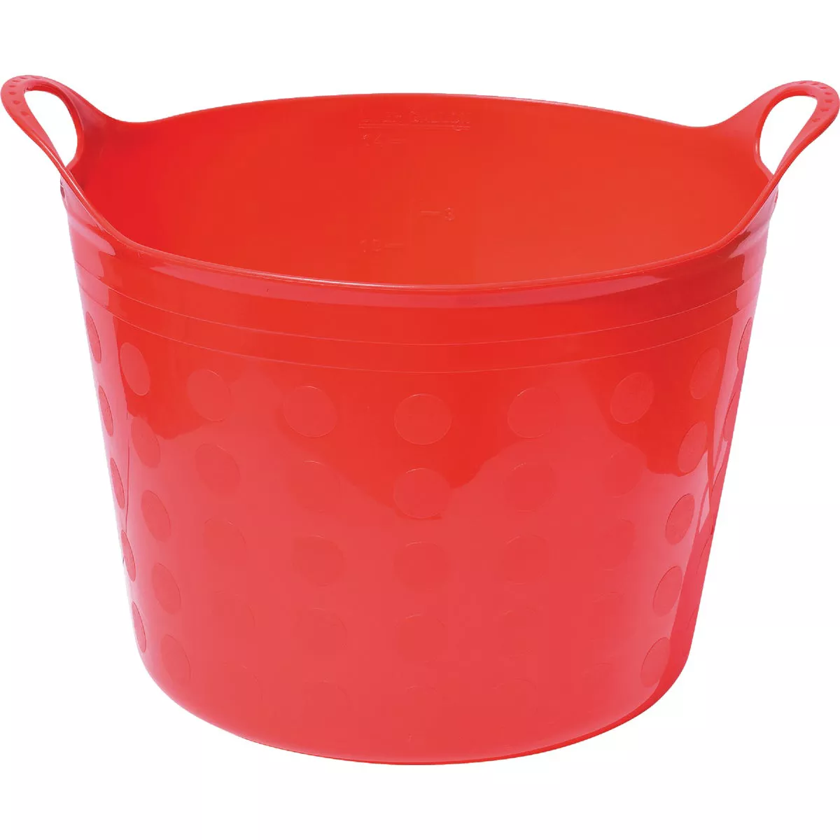 Tuff Stuff 7 Gal. Red Plastic Flex Tub | True Value Hardware