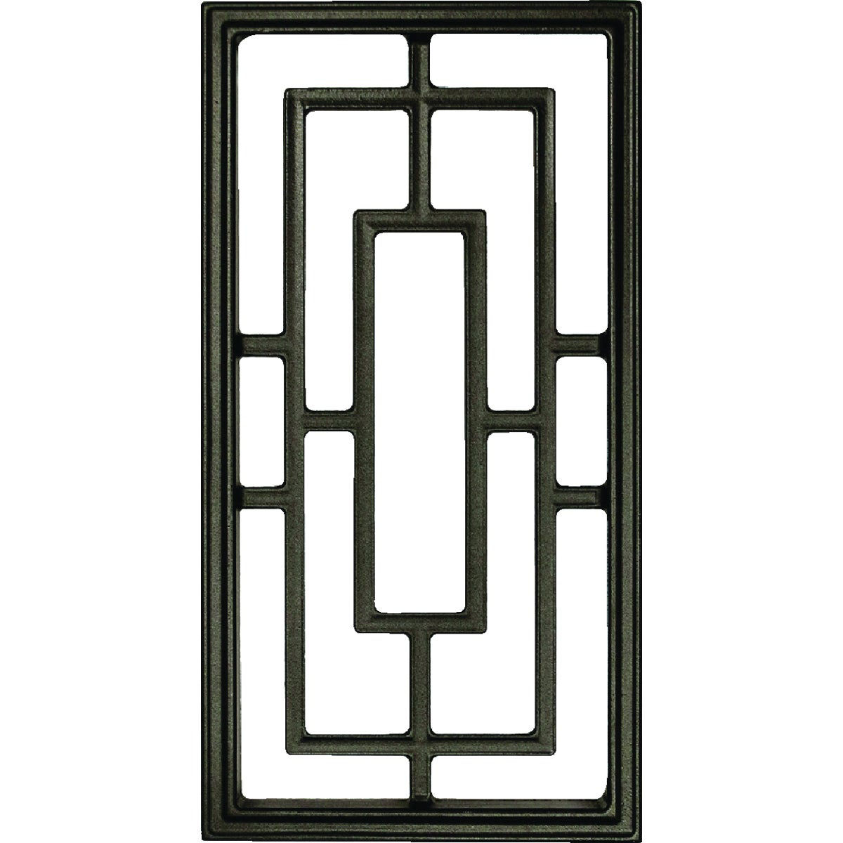 Nuvo Iron 8-5/8 In. W. x 17-1/4 In. H. Rectangle Cast Aluminum Gate ...