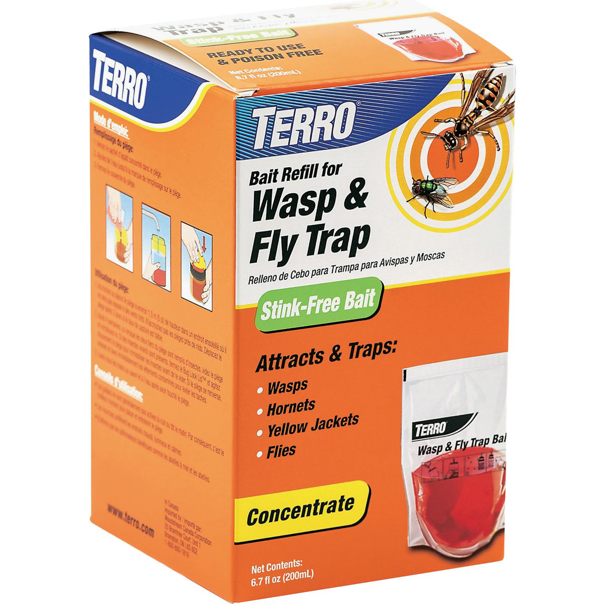 Terro 6.7 Oz. Liquid Outdoor Wasp & Fly Bait Refill | Do it Best