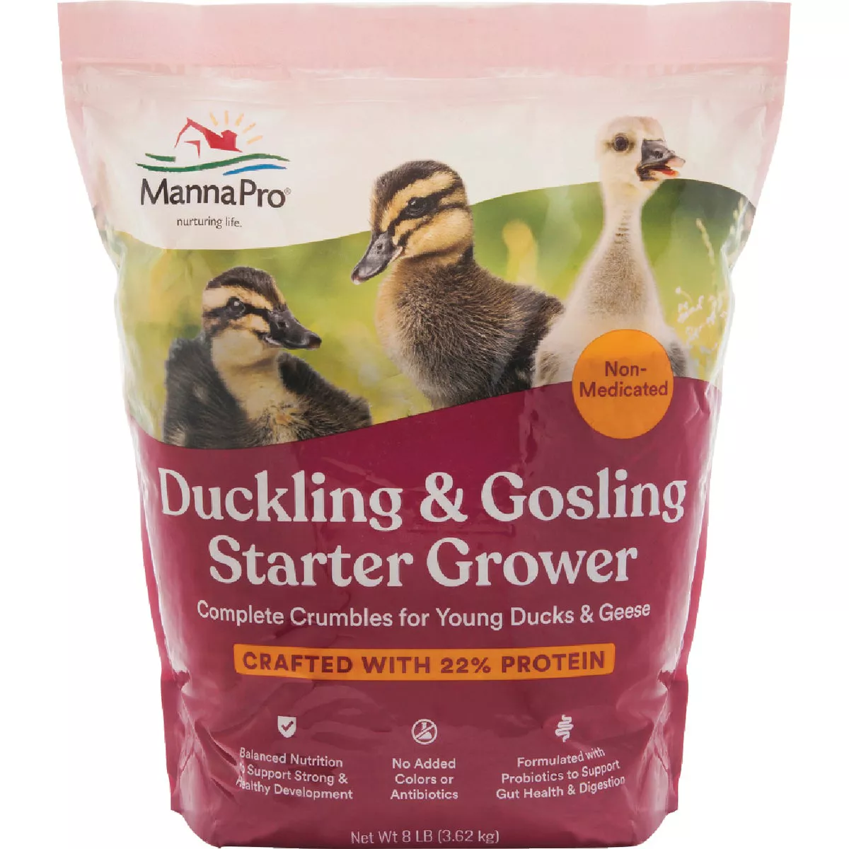 Manna Pro Duck Starter 8 Lb. Grower Crumbles | True Value Hardware
