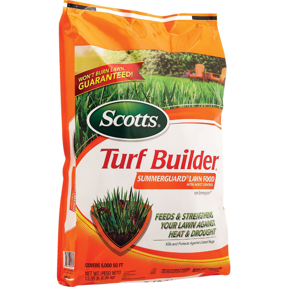 Scotts Turf Builder SummerGuard 13.35 Lb. 5000 Sq. Ft. Lawn Food with ...