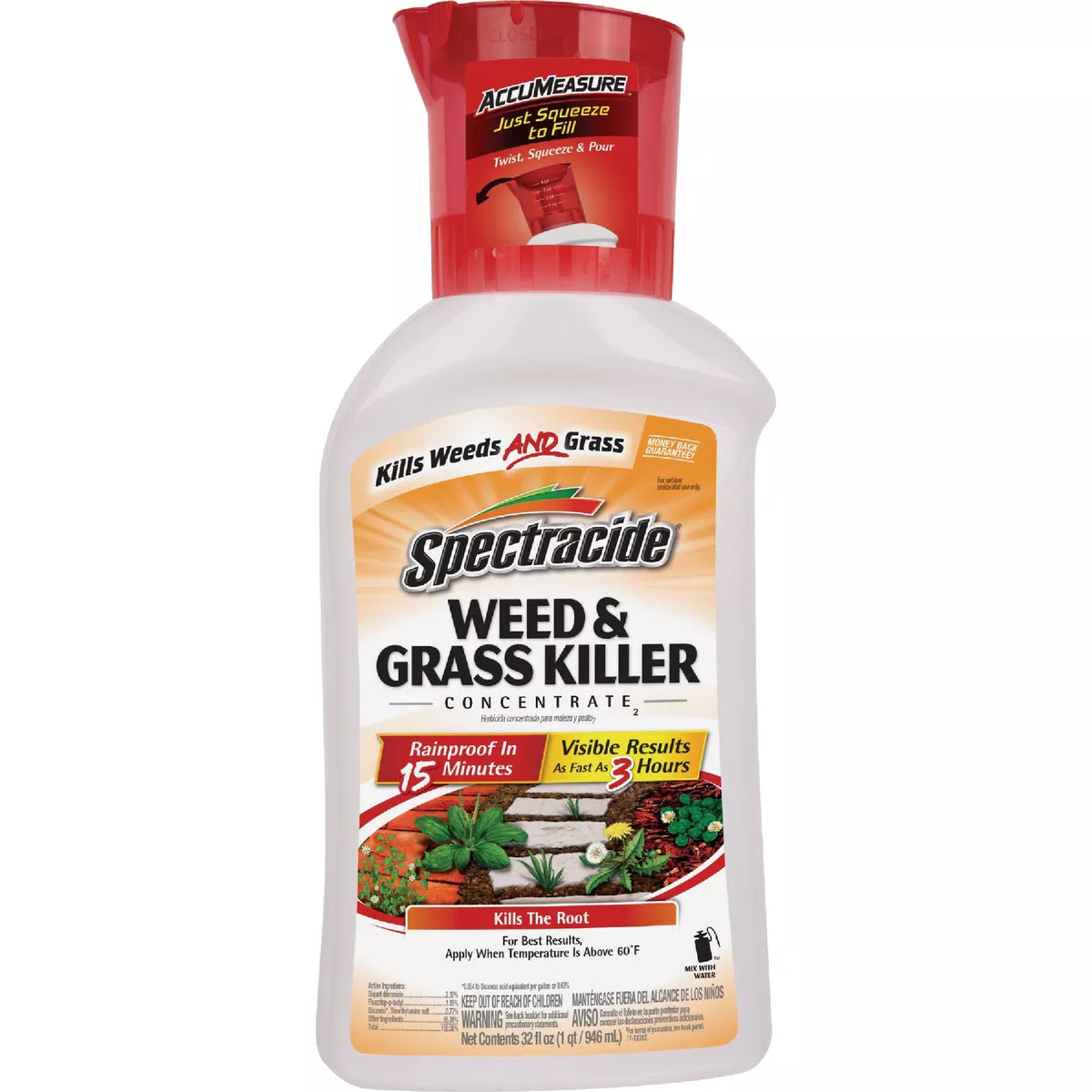 Spectracide Weed & Grass Killer2 32 Oz. Concentrate with Accumeasure ...