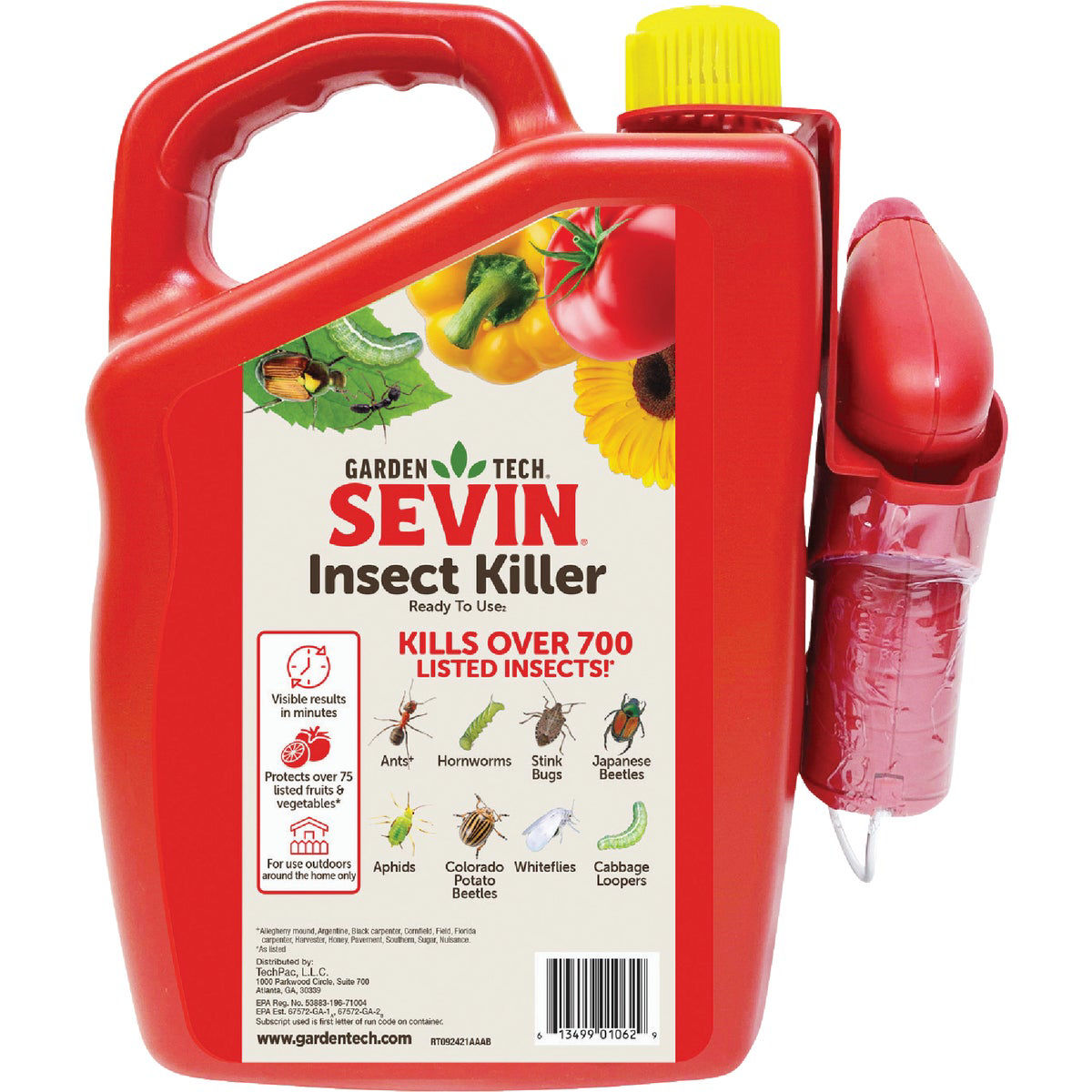 Garden Tech Sevin 1.33 Gal. Ready To Use Power Spray Insect Killer | Do ...