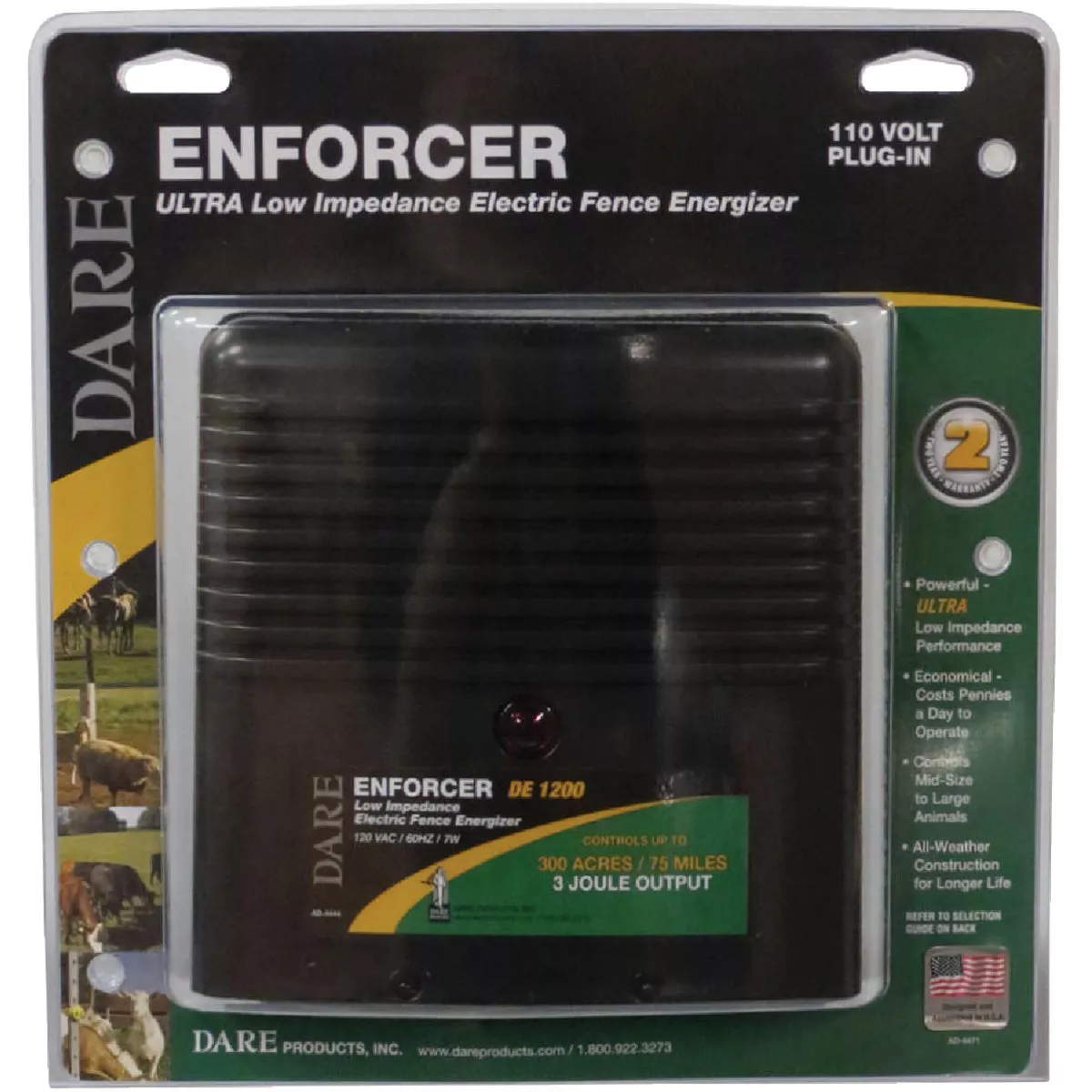 Dare Enforcer 300-Acre Electric Fence Charger | Do it Best
