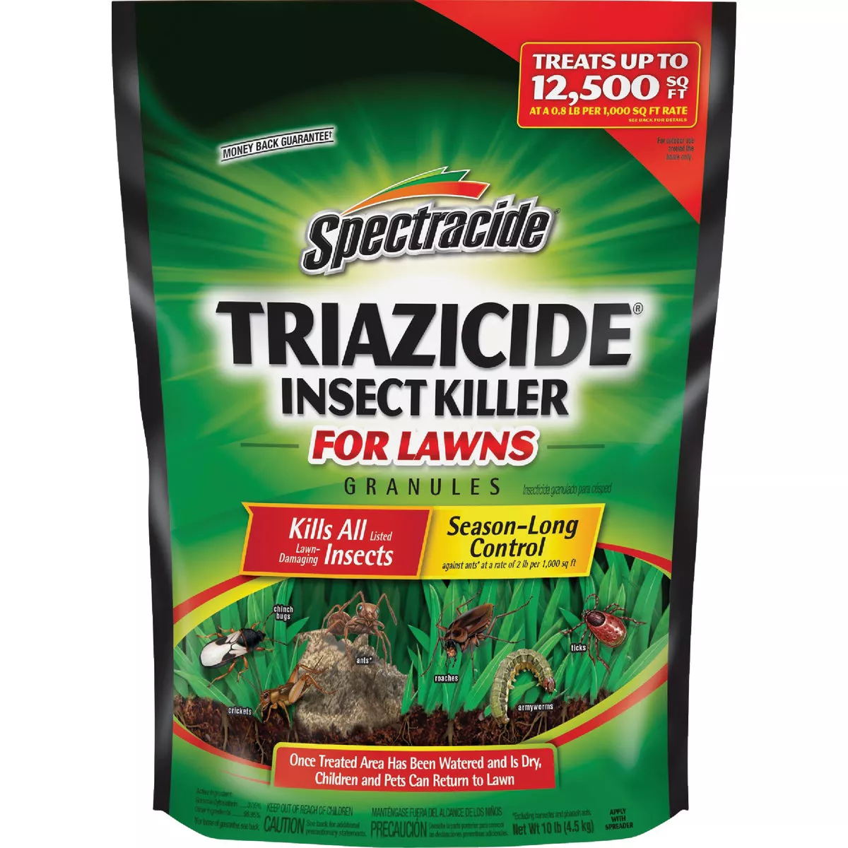 Spectracide Triazicide 10 Lb. Ready To Use Granules Insect Killer For ...