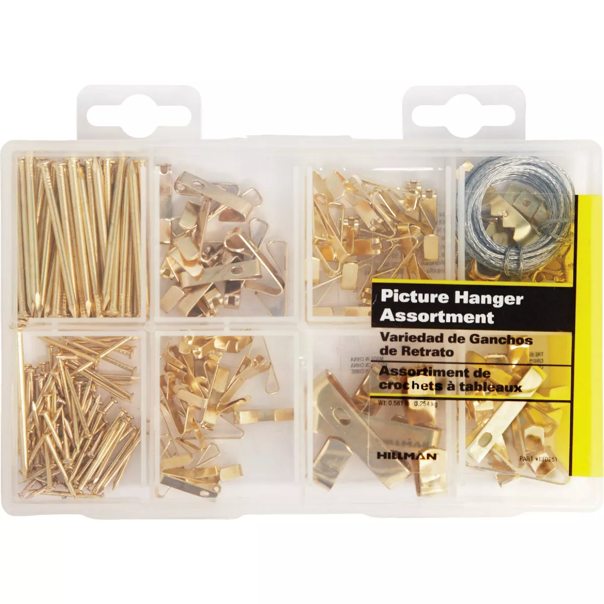 Hillman The Fastener Center Steel Picture Hanger Fastener Assortment ...