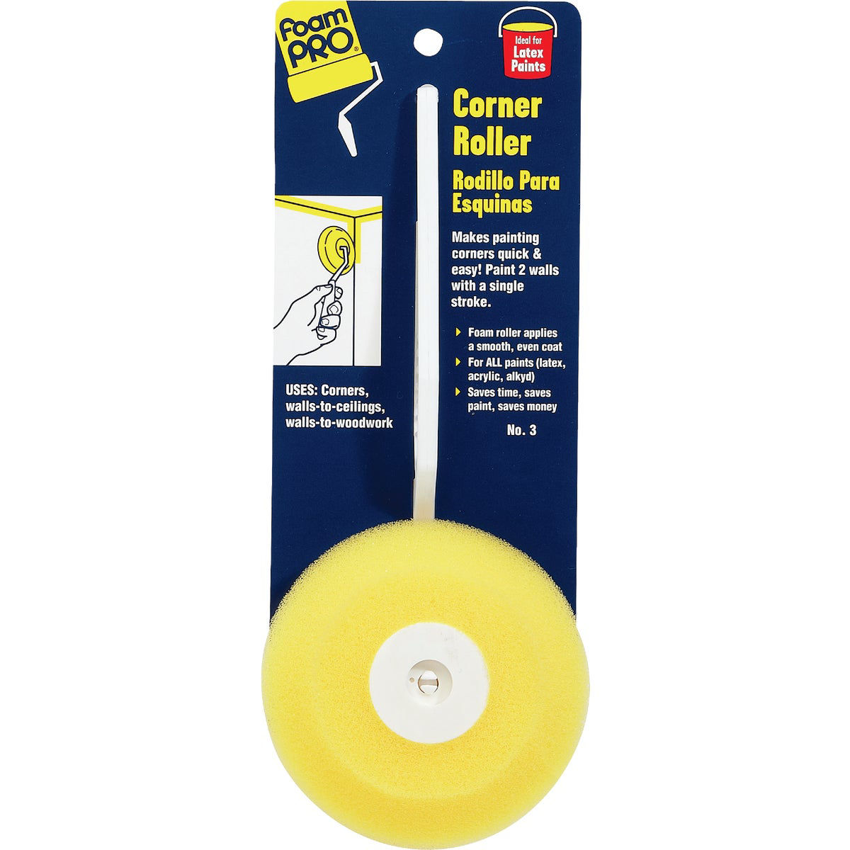 FoamPro Foam Corner Paint Trim Roller | Do it Best