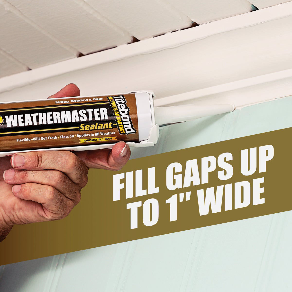 Titebond WeatherMaster 10 Oz. Polymer Sealant, 46661 Gray | Do it Best