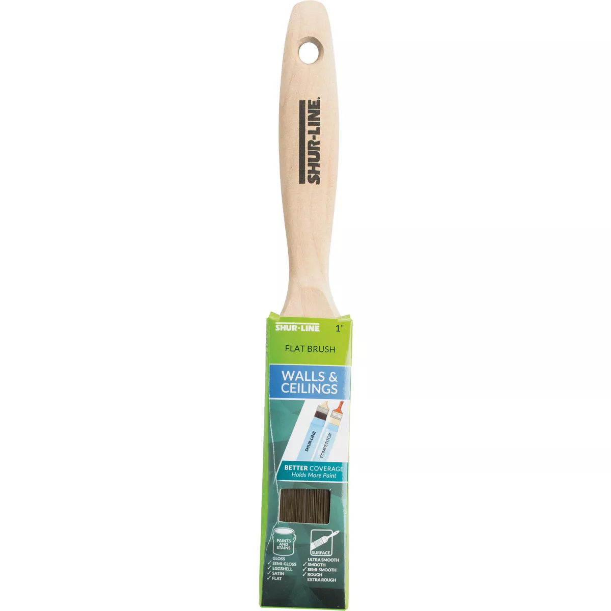 Shur-Line ONE COATER 1 In. Chisel Trim Paint Brush | True Value Hardware