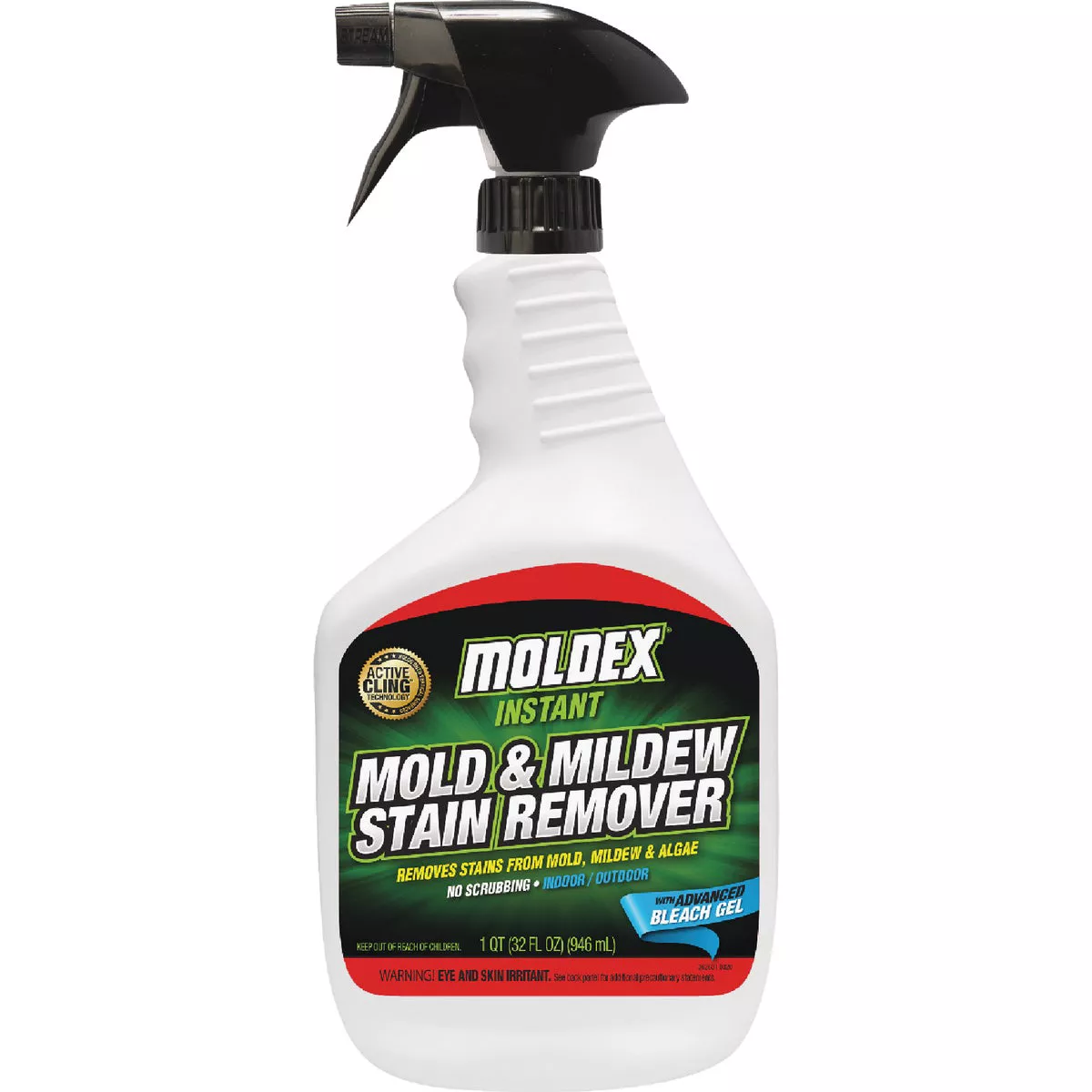 Moldex 32 Oz. Ready To Use Trigger Spray Instant Mold & Mildew Stain ...