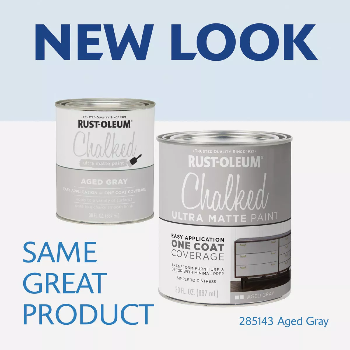 Rustoleum chalked aged gray store