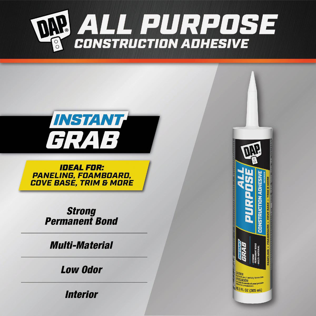 DAP 10.3 Oz. All Purpose Construction Adhesive | Do it Best