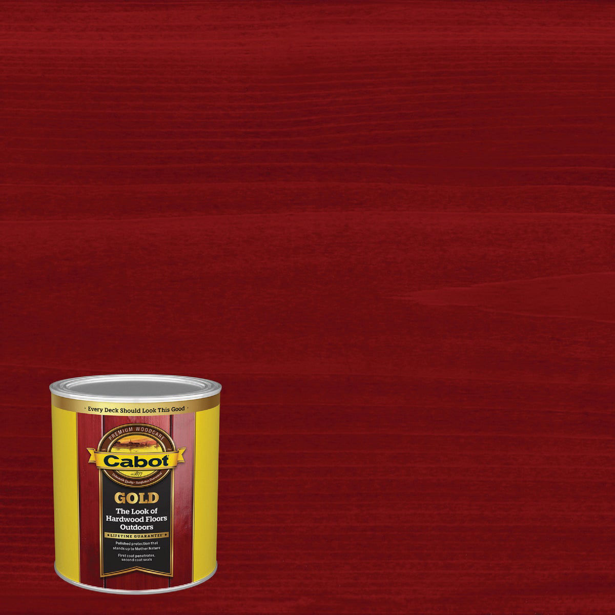 Cabot Gold Exterior Stain, 3472 Fireside Cherry, 1 Qt. | Do it Best