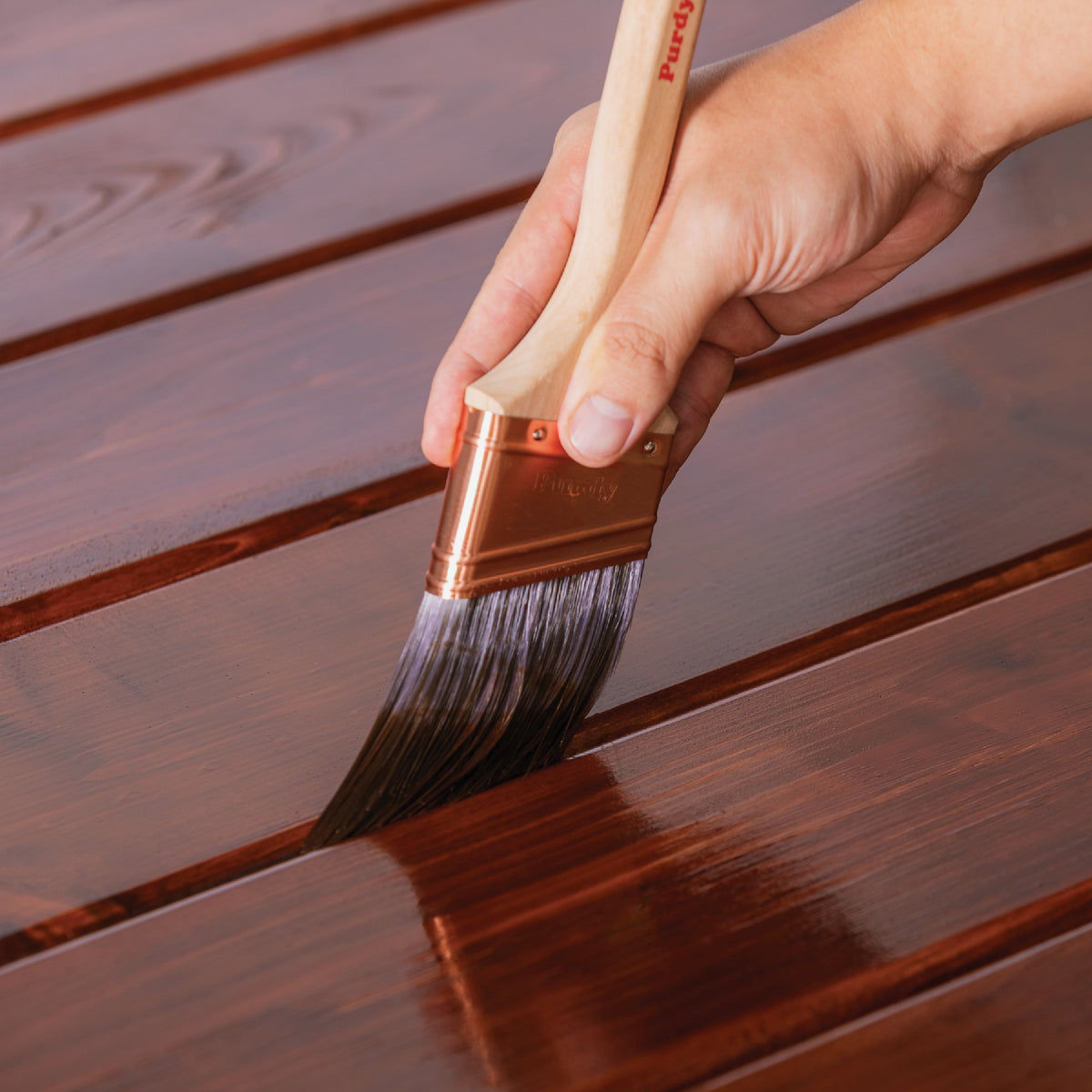 Cabot Gold Exterior Stain, 3471 Sunlit Walnut, 1 Gal. | Do it Best