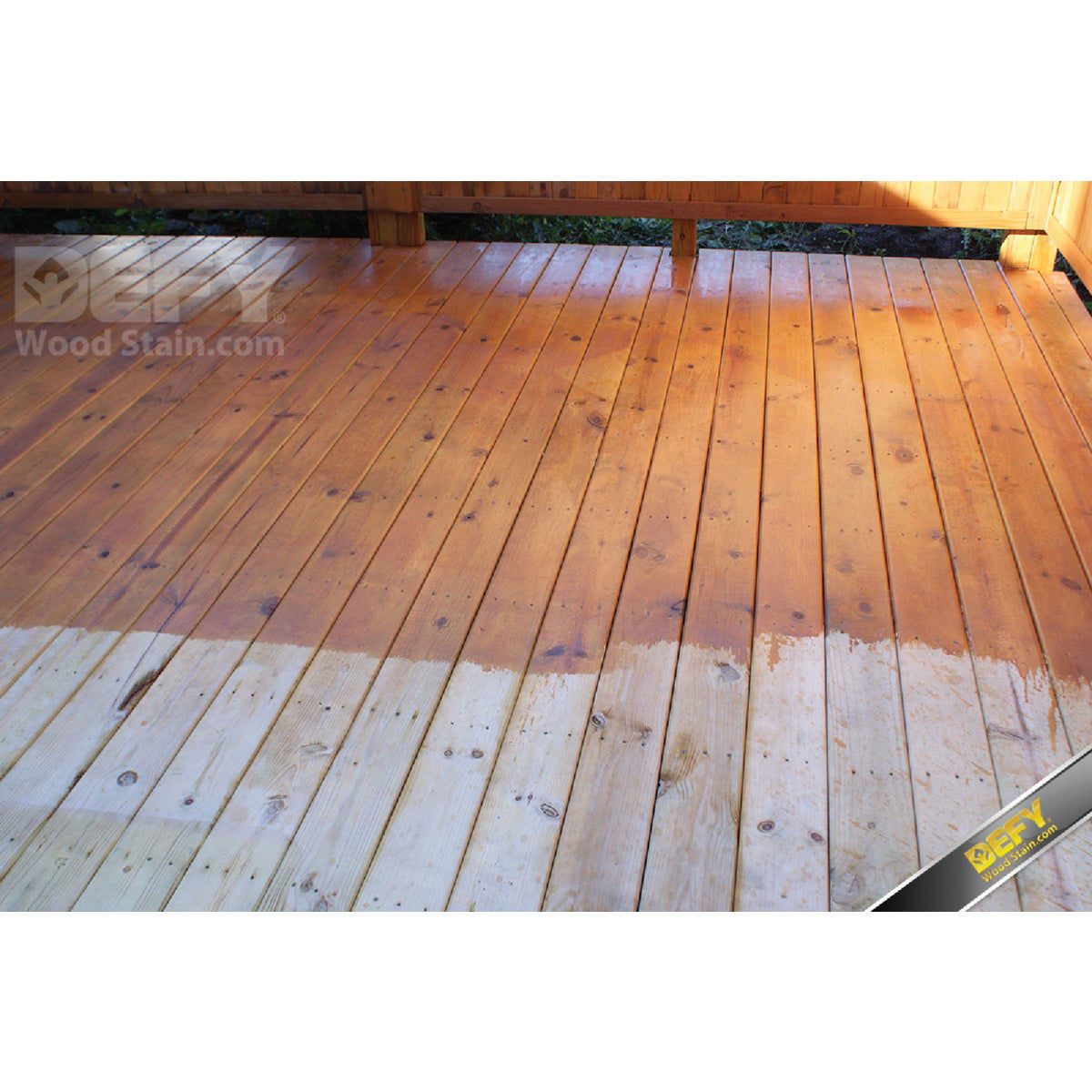 DEFY Extreme Semi-Transparent Exterior Wood Stain, Cedar Tone, 1 Gal ...