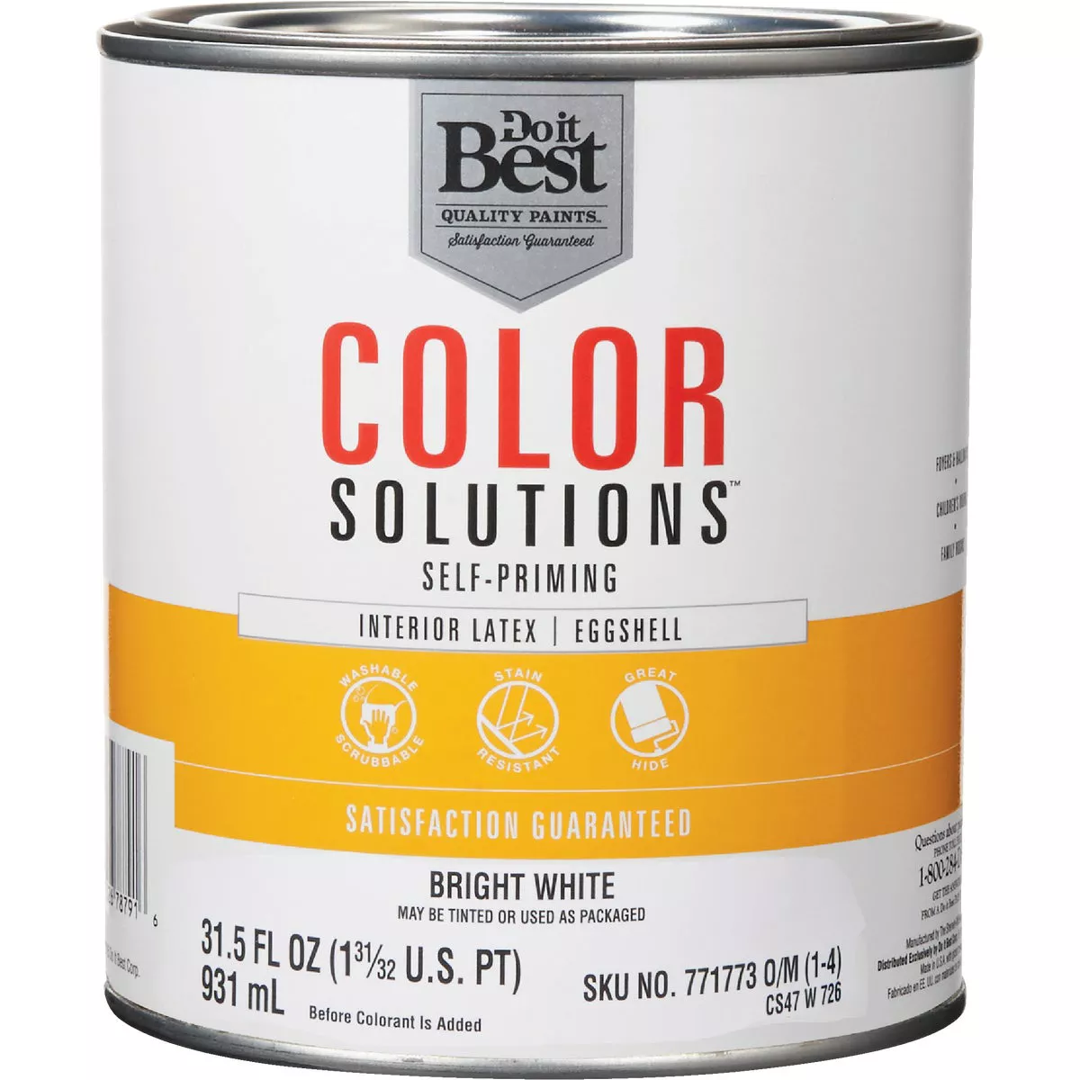 Do it Best Color Solutions Latex Self-Priming Eggshell Interior Wall ...