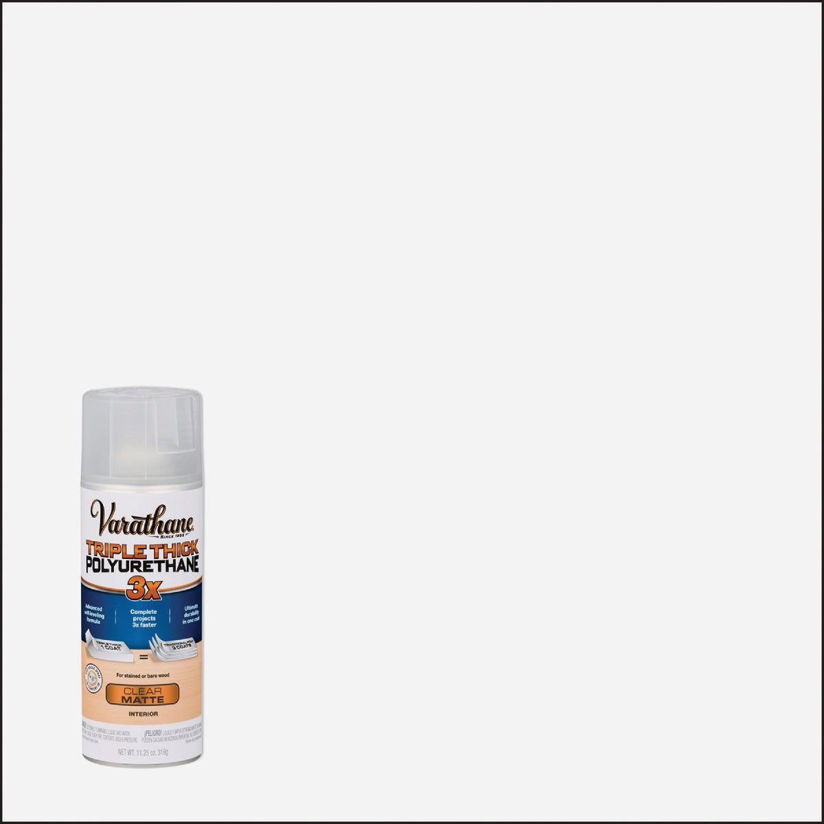 Varathane Triple Thick Matte Clear Spray Polyurethane, 11.25 Oz. | Do ...