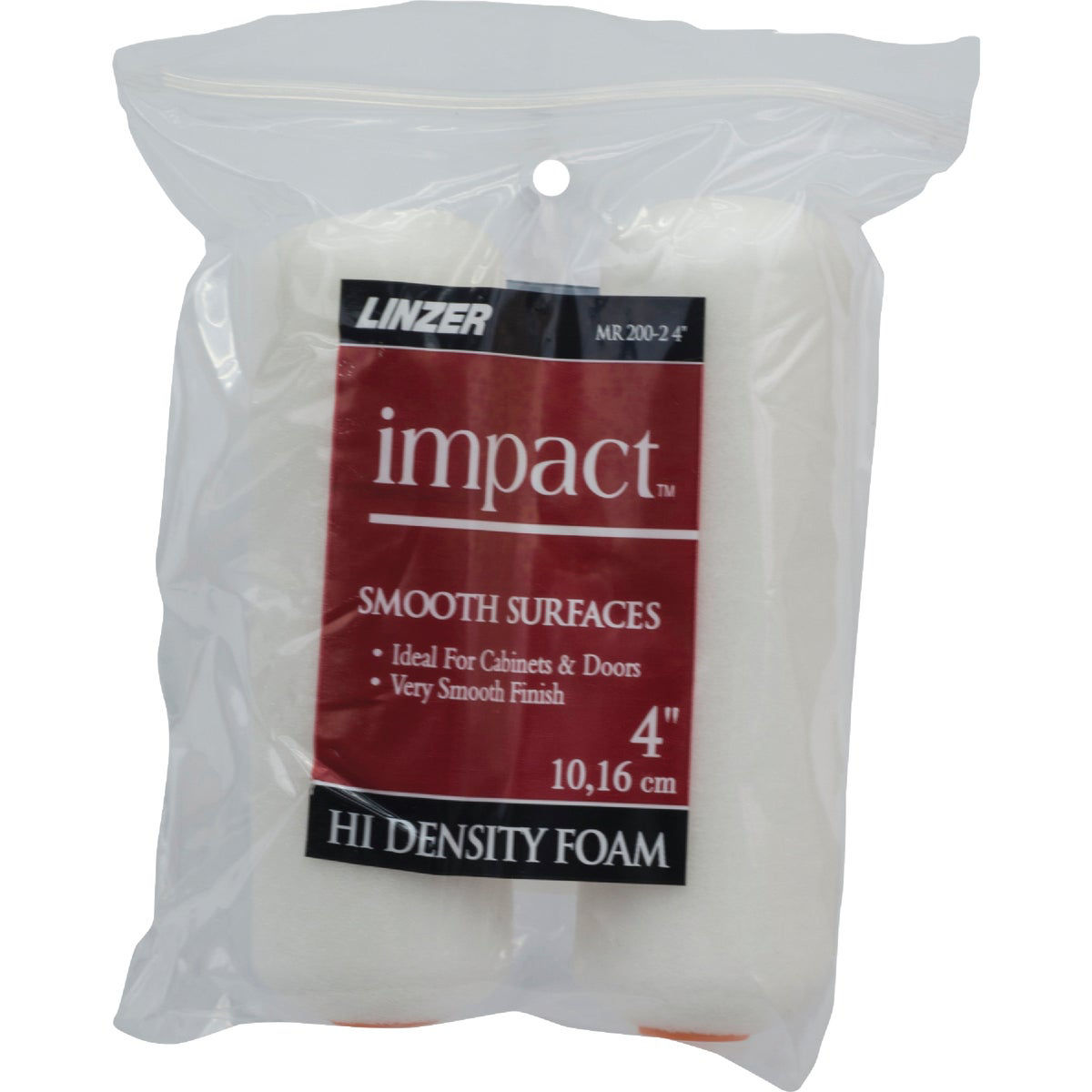 Linzer Inpact 4 In. x 3/8 In. Foam Roller Cover (2-Pack) | Do it Best