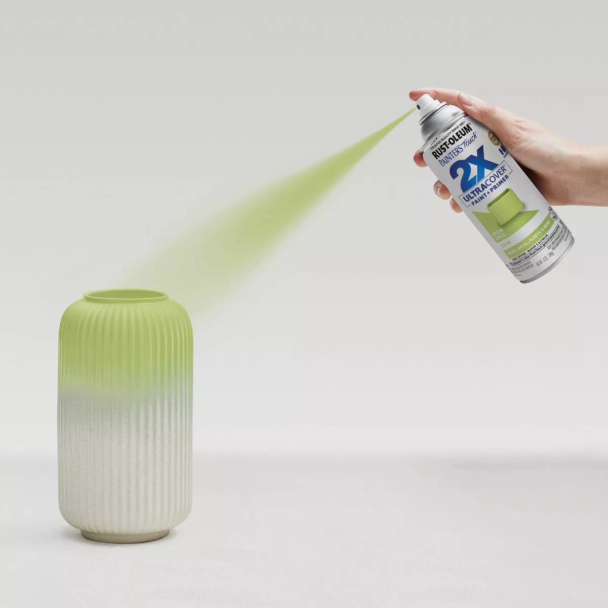 Rust-Oleum Painter's Touch 2X Ultra Cover 12 Oz. Satin Paint + Primer ...