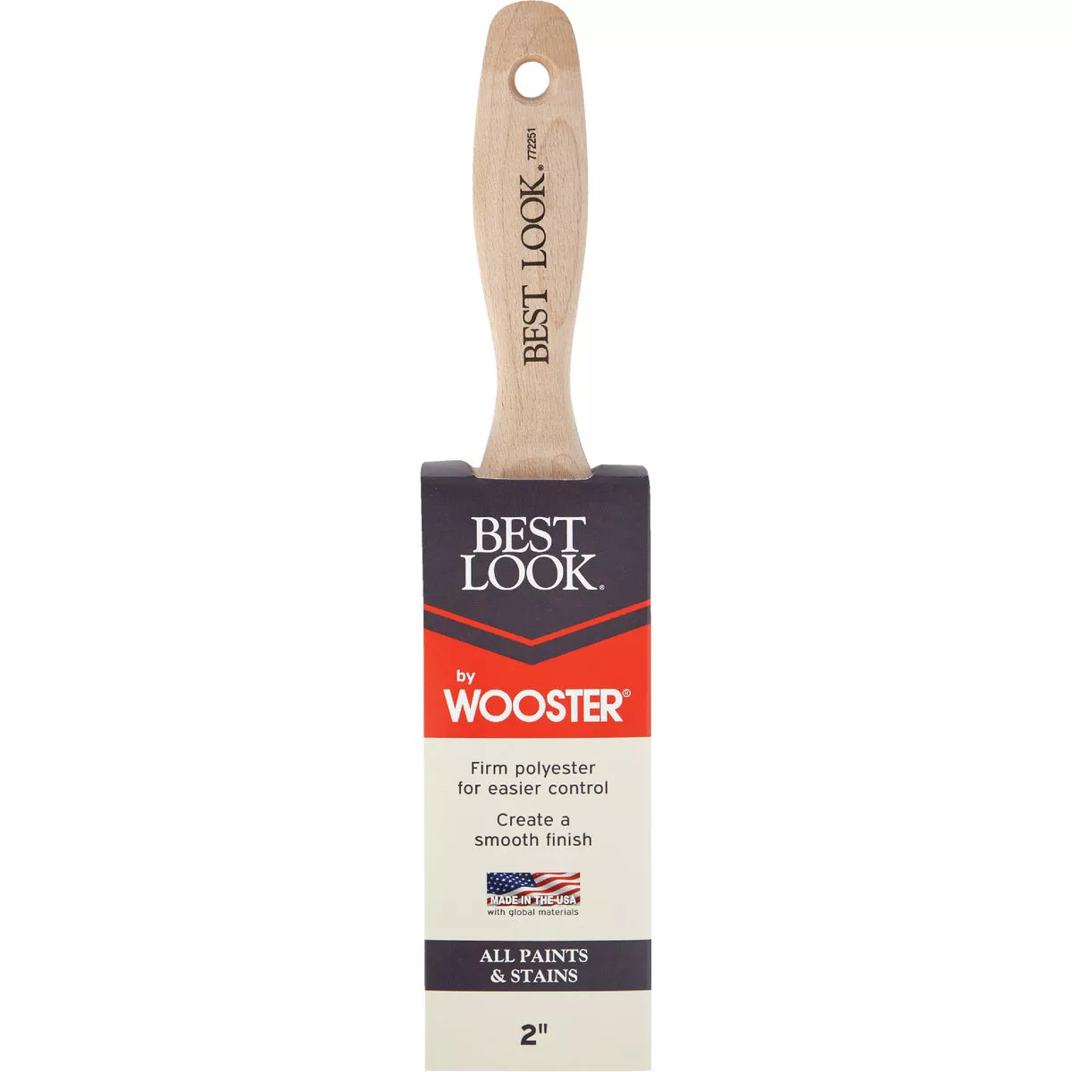 Best Look By Wooster 2 In. Flat Paint Brush | True Value Hardware