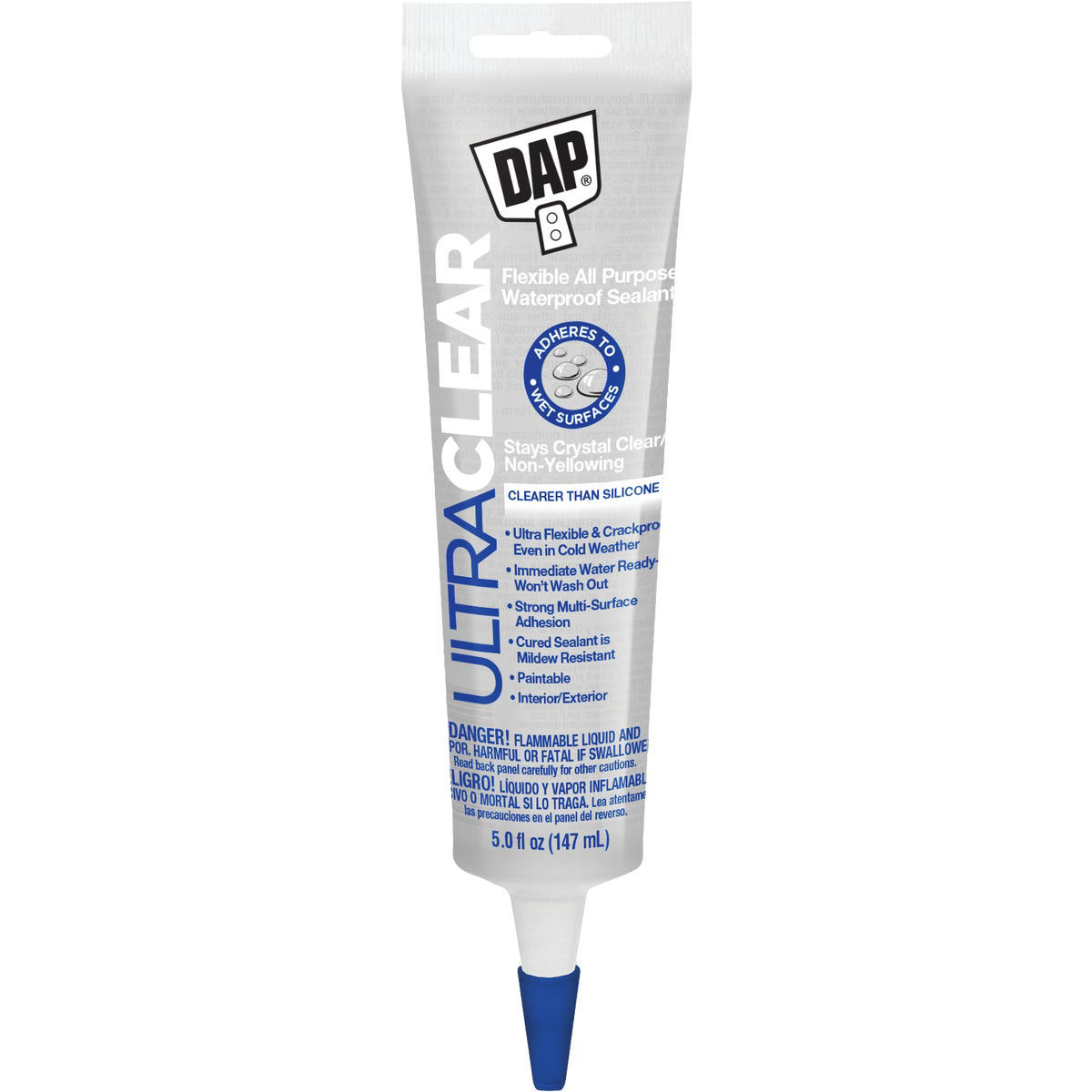 DAP Ultra 5 Oz. Flexible Elastomeric Sealant, Clear | Do it Best