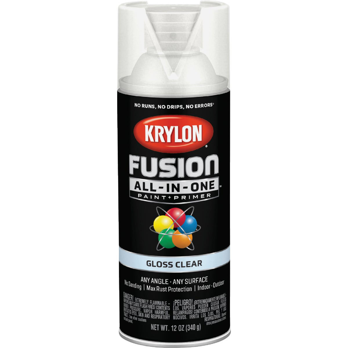 Krylon Fusion All-In-One Gloss Spray Paint & Primer, Clear | Do it Best