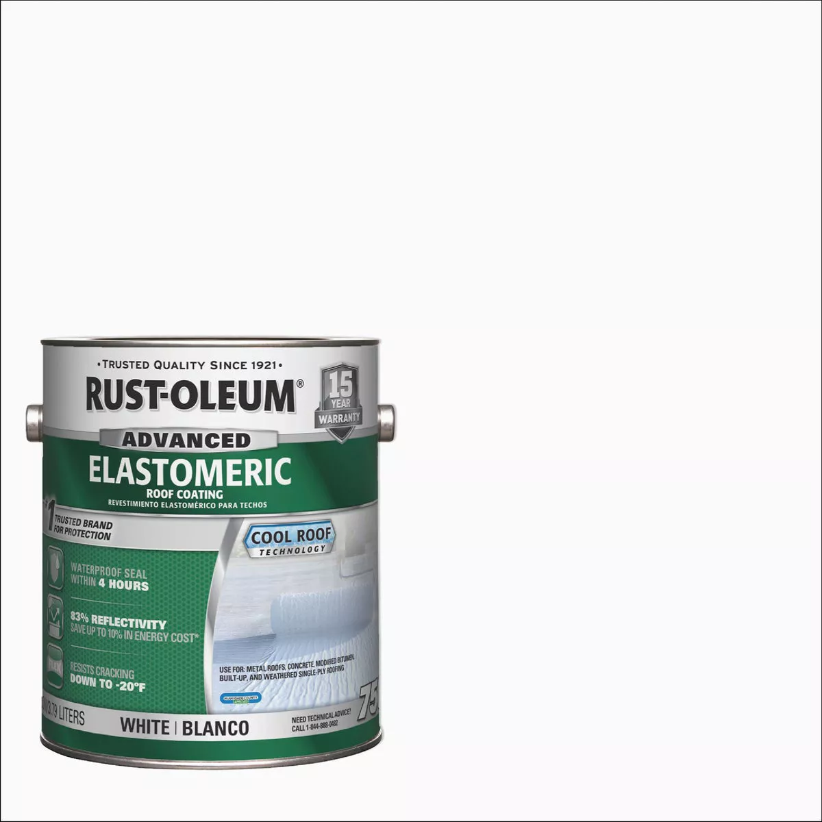 Rust-Oleum 750 1 Gal. 15-Year Elastomeric Roof Coating | True Value ...