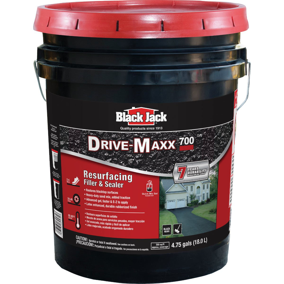 Black Jack Drive-Maxx 700 5 Gal. 7 Yr. Fast Dry Filler and Sealer | Do ...
