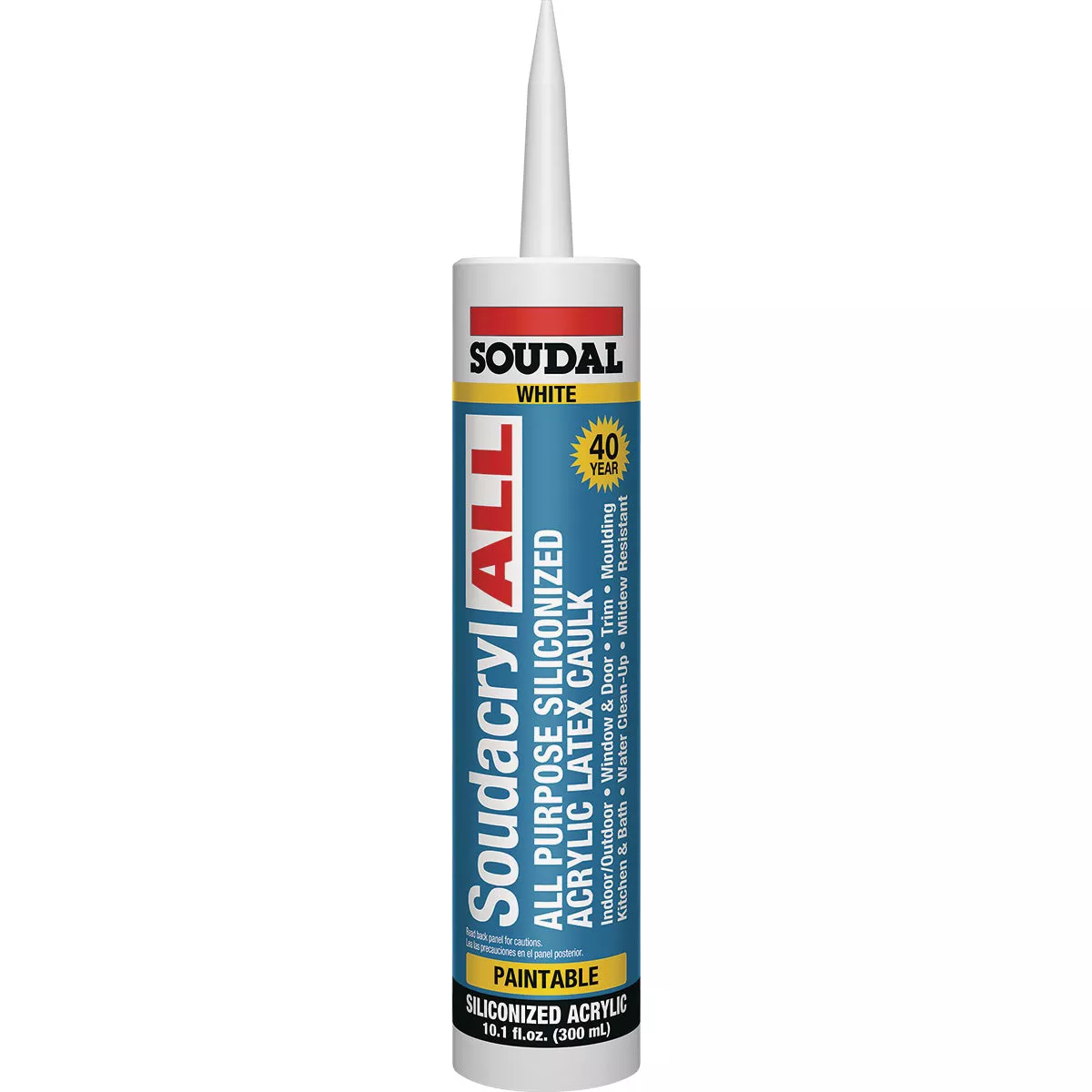 Soudacryl All 10.1 Oz. White Siliconized Acrylic Latex All-Purpose ...