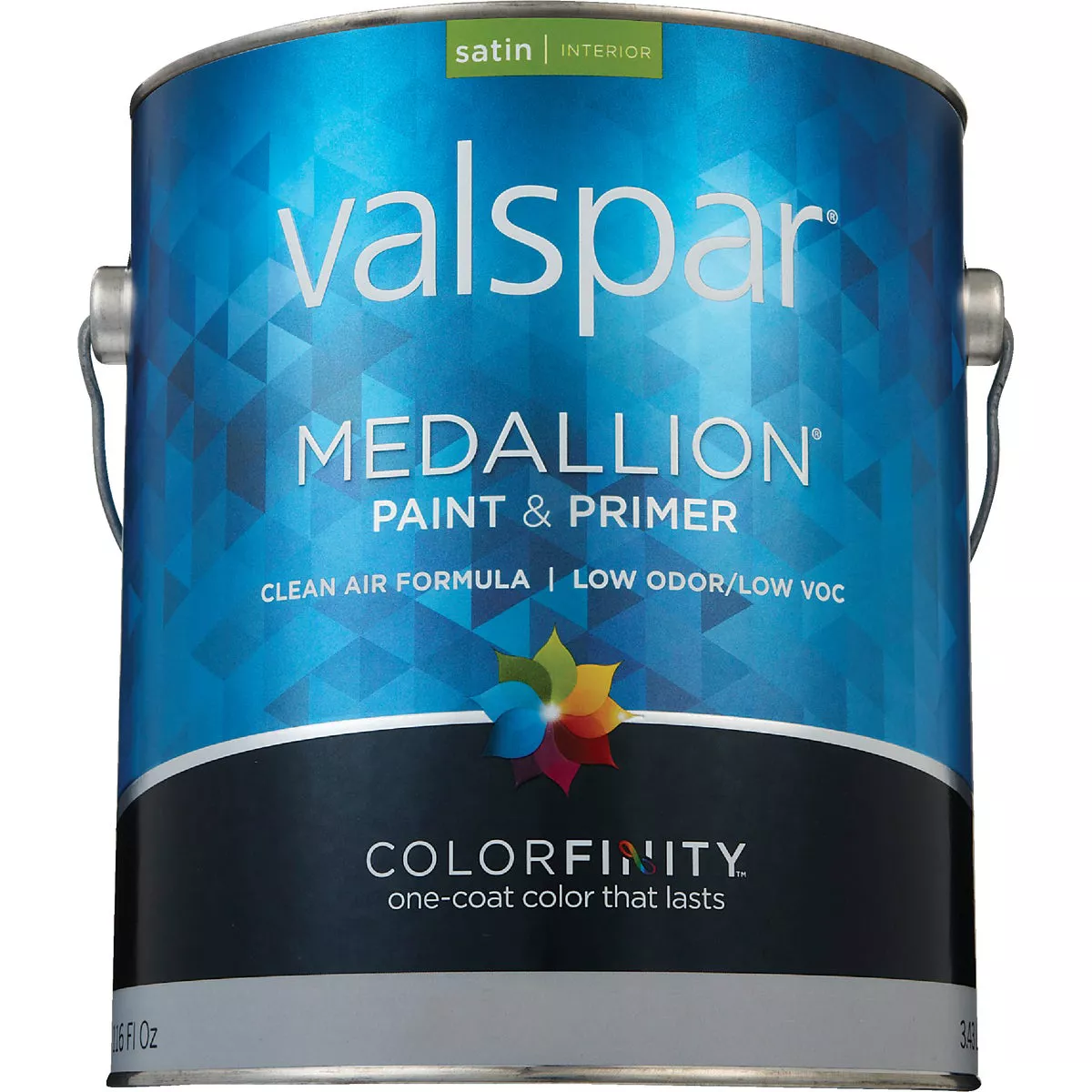 Valspar Medallion 100% Acrylic Paint & Primer Satin Interior Wall Paint ...