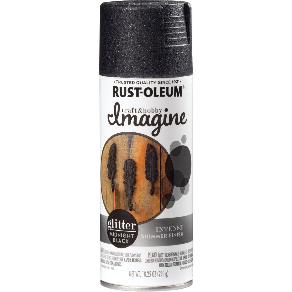 Rust-Oleum Imagine Craft & Hobby 10.25 Oz. Intense Midnight Black ...