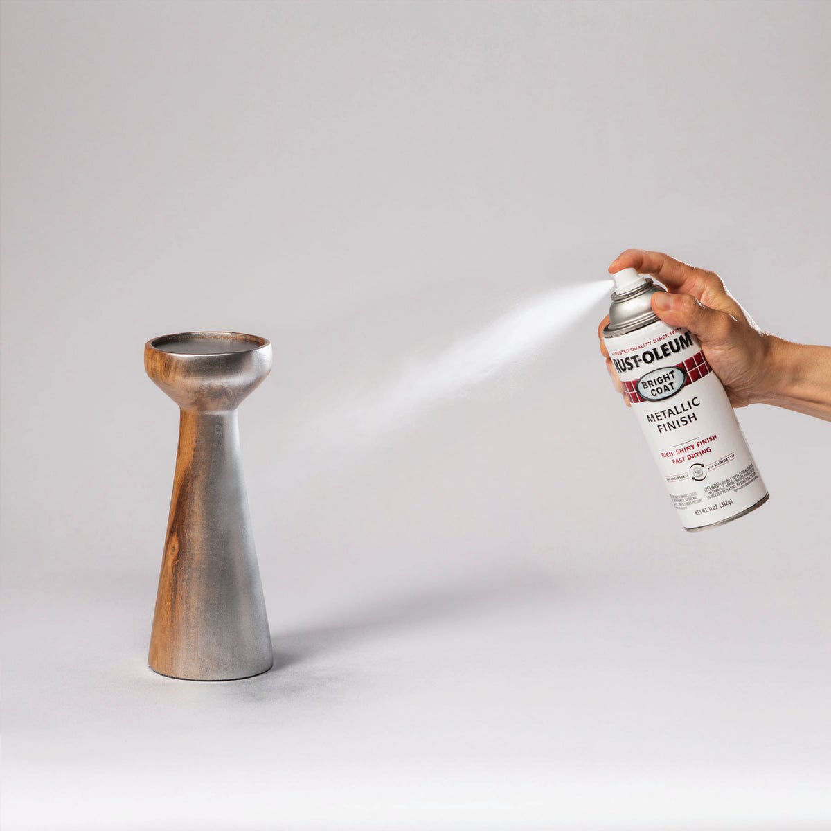 Rust-Oleum Bright Coat Bright Aluminum Gloss 11 Oz. Stops Rust Spray ...