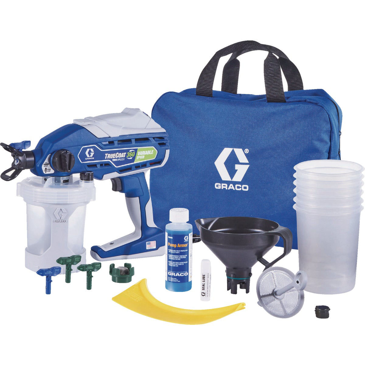 Graco TrueCoat 360 Variable Speed Handheld Airless Paint Sprayer | Do ...