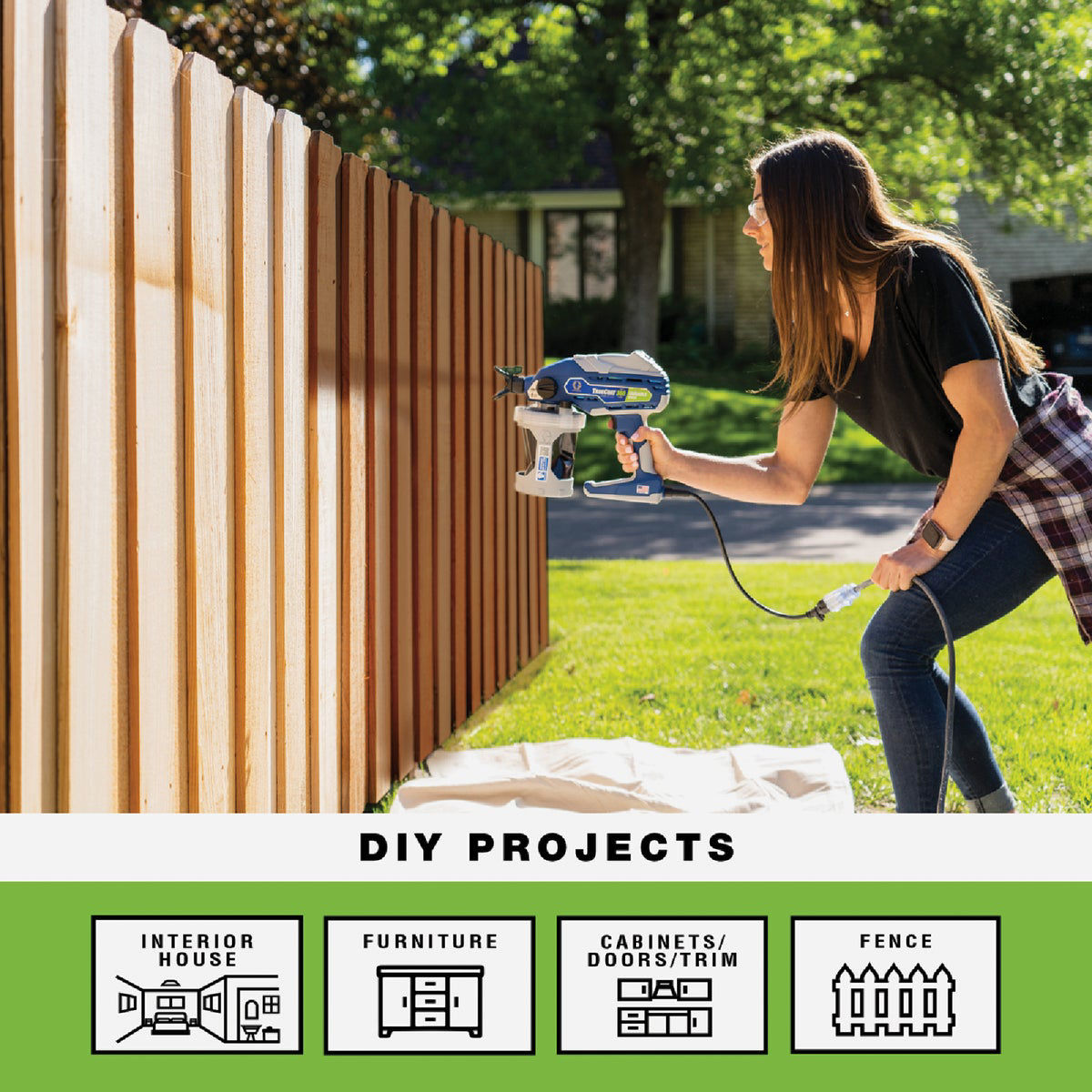 Graco TrueCoat 360 Variable Speed Handheld Airless Paint Sprayer | Do ...