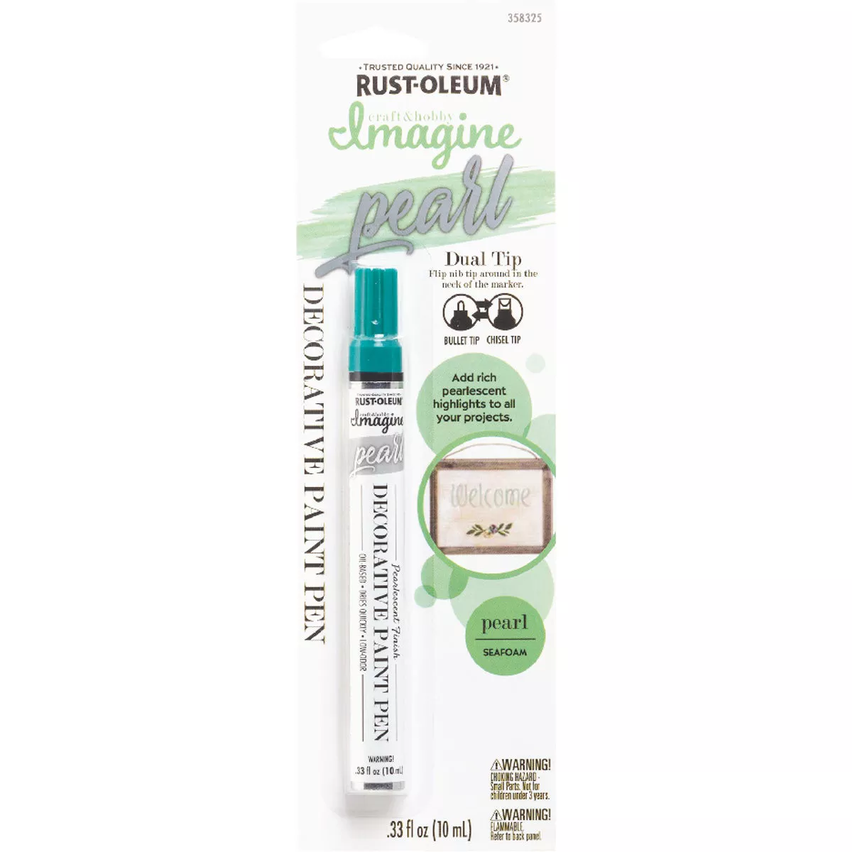 Rust-Oleum Imagine Seafoam Pearl Decorative Paint Pen | Do it Best