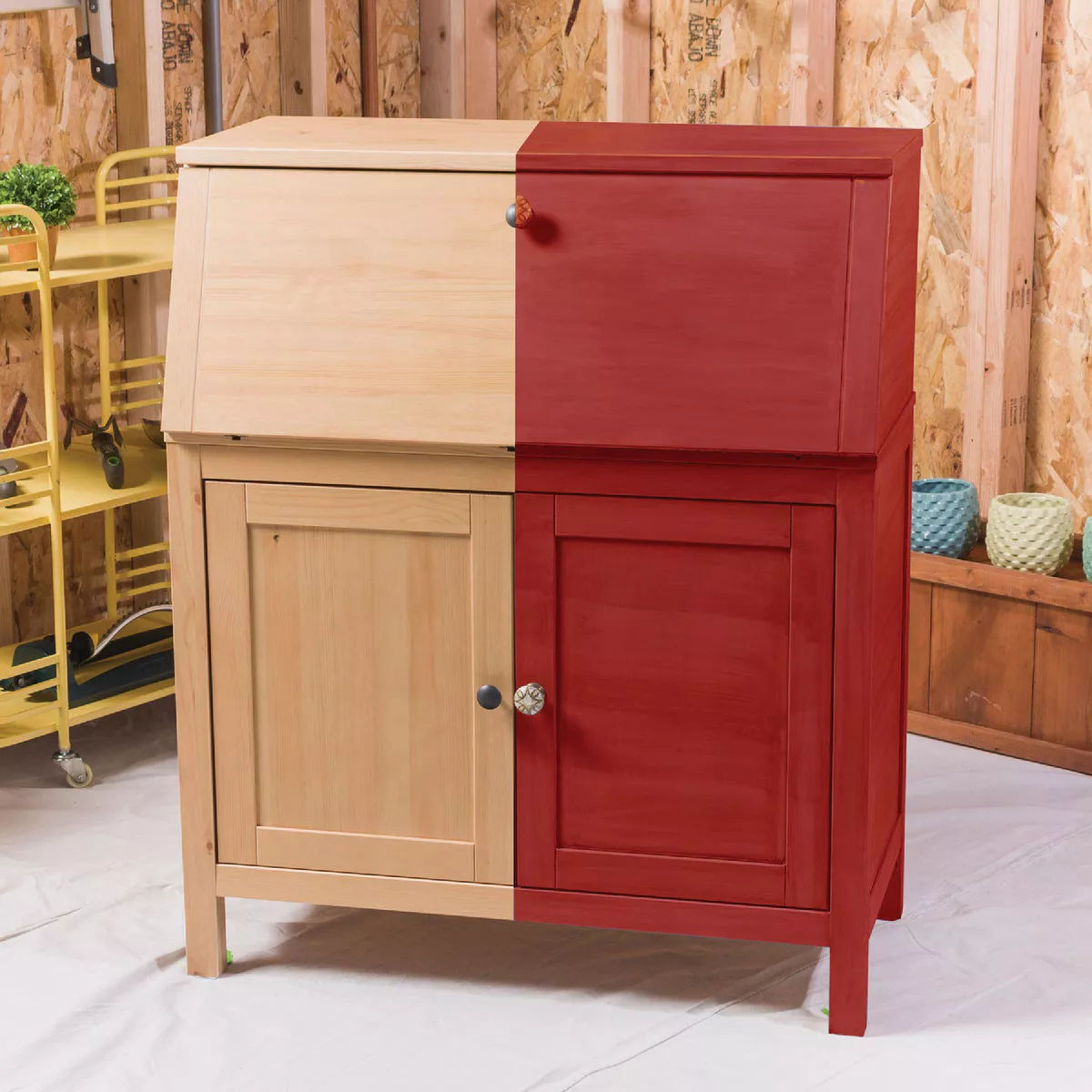 Rust-Oleum Chalked Ultra Matte Farmhouse Red 30 Oz. Chalk Paint | Do it ...