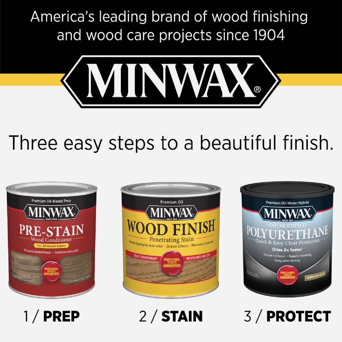 Minwax Wood Finish Penetrating Stain, Red Chestnut, 1/2 Pt. | Do it Best
